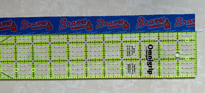 Atlanta Braves 1" Grosgrain Ribbon for Hair Bows, Lanyards, Key Chains ...