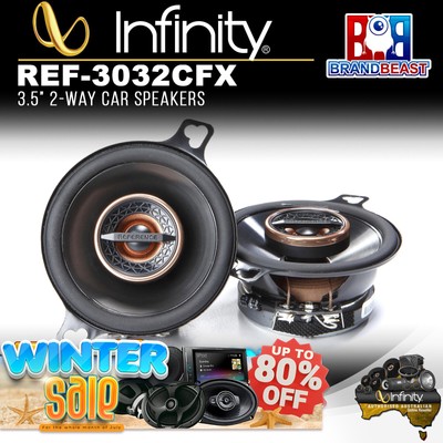 Infinity REF3032CFX REFERENCE 3032CFX 3-1/2" (87mm) 75W Coaxial Car ...