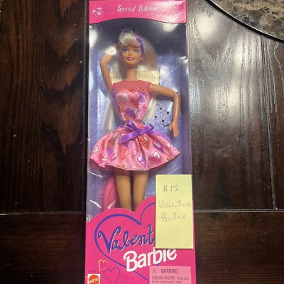 Valentine Barbie Doll Special Edition #17649 New 1997 Mattel, Inc. | eBay