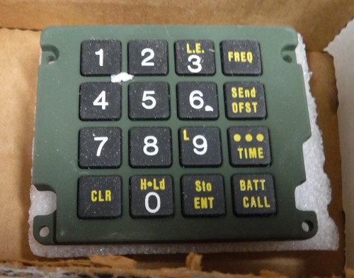 SINCGARS RADIO KEY PAD UNINSTALLED COND. FREE SHIPPING | eBay