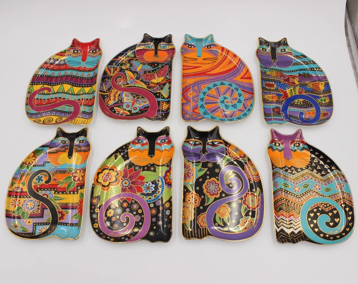 Laurel Burch Cat Dishes