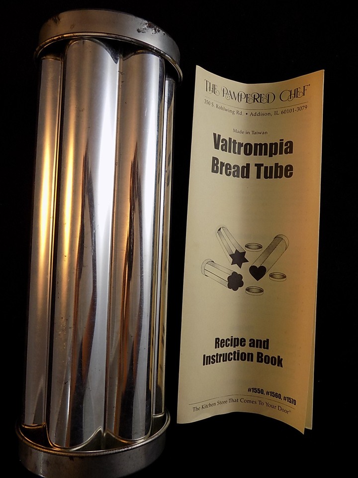Valtrompia BREAD TUBE Pampered Chef BREAD BAKING TUBE flower shape 9 ...