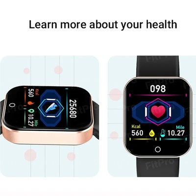 Smart Watch Vital Fit Track Tracker Sleep Heart Rate Blood Pressure | eBay