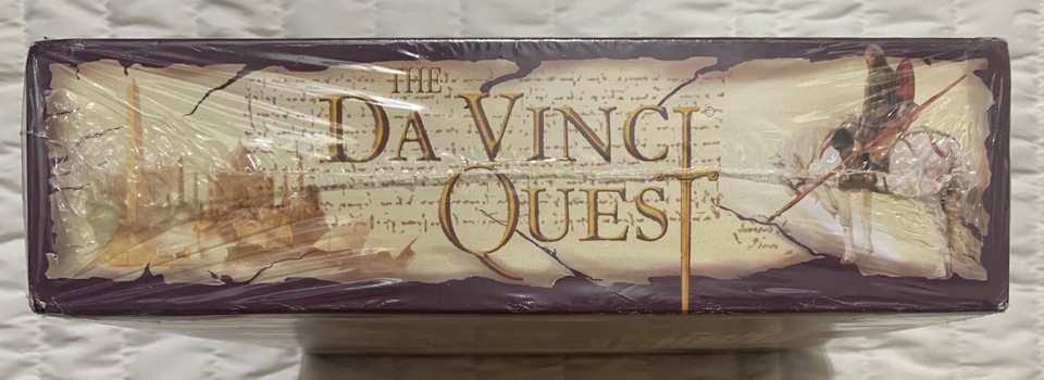 The Da Vinci Quest Board Game Family Trivia By The Movie Game Inc New ...