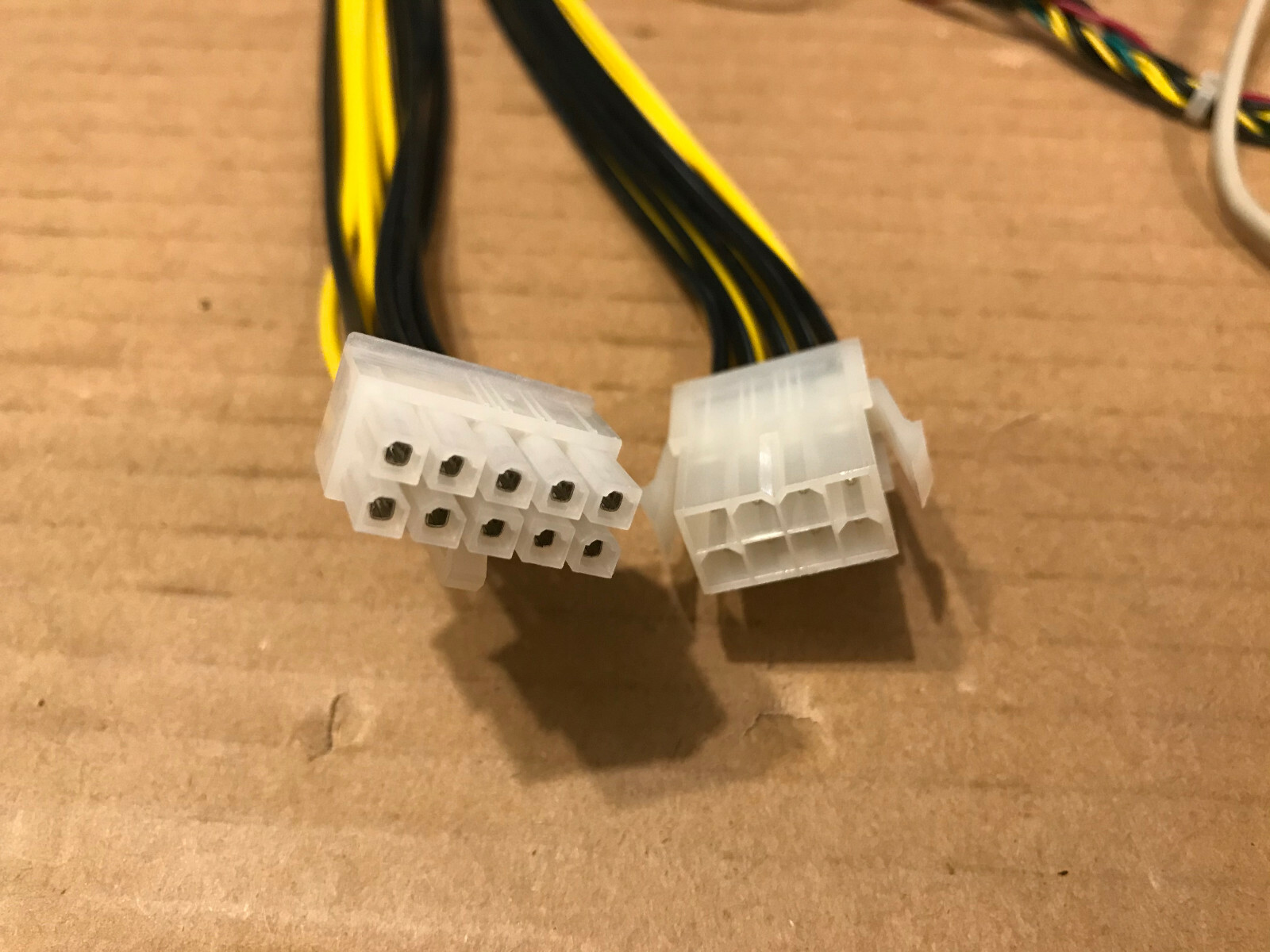 8 pin to 10 pin ATX12V CPU adapter cables for Lenovo Thinkstation D20 ...