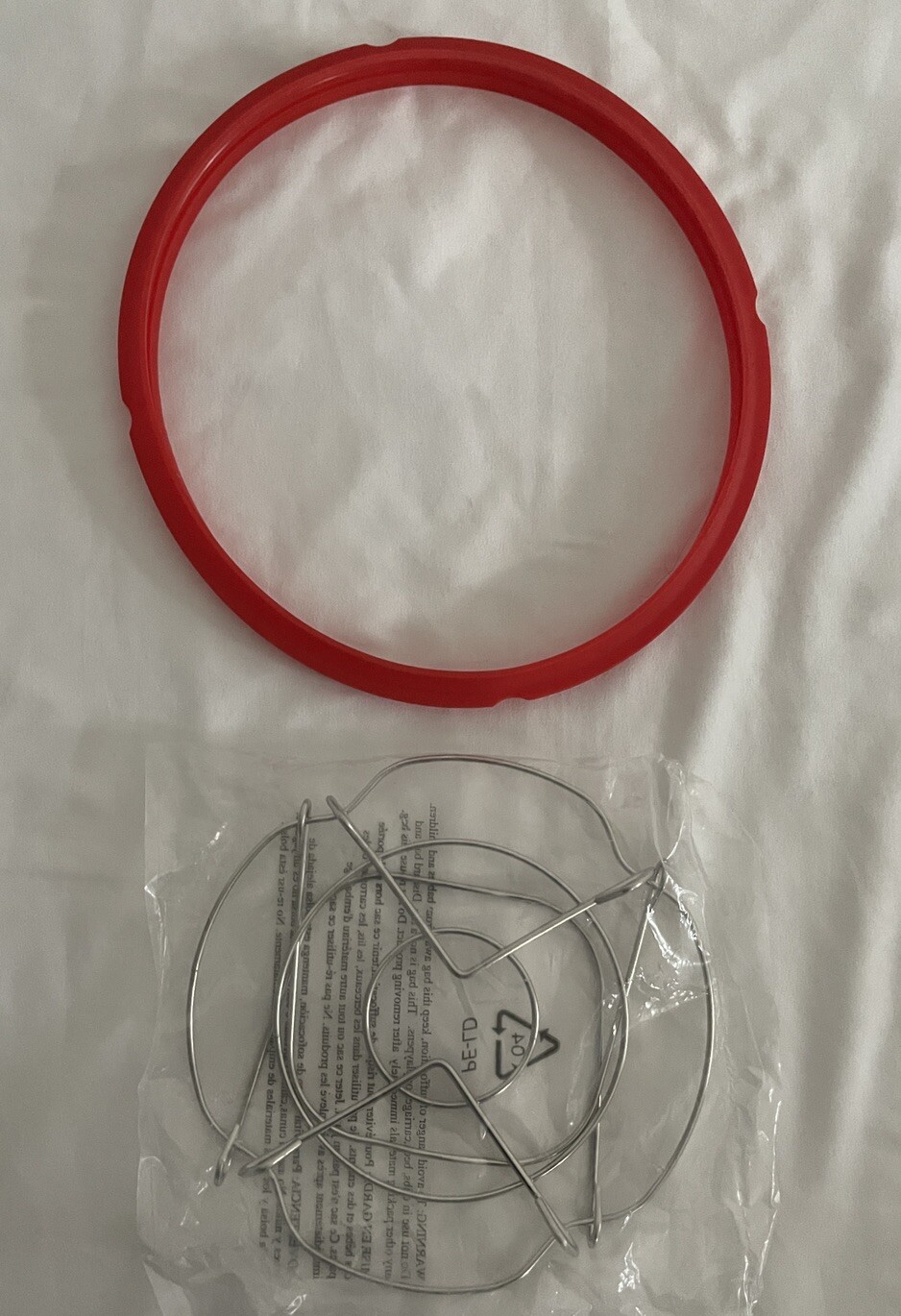 Red Silicone Sealing Ring for Instant Pot DUO Plus 80 V3 8 Quart Cooker ...