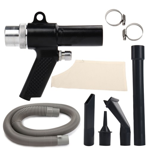 Air Vacuum Blow Gun Pneumatic Air Suction Blow Gun Cleaner Kit Cleaning ...