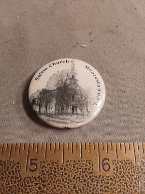 Salem Church Moorestown PA Pin Button | eBay