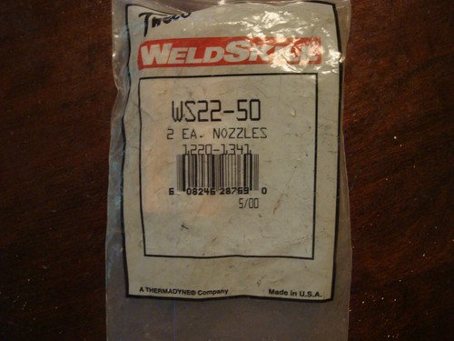 MIG GUN Parts Kit 2 TWECO WS22-50 Nozzle, 1 WS52 Diffusers, & 1 WS32 ...