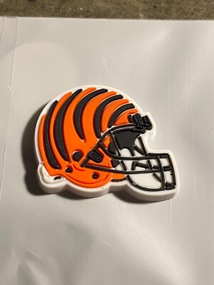 bengals team shoe charm , read description button back | eBay