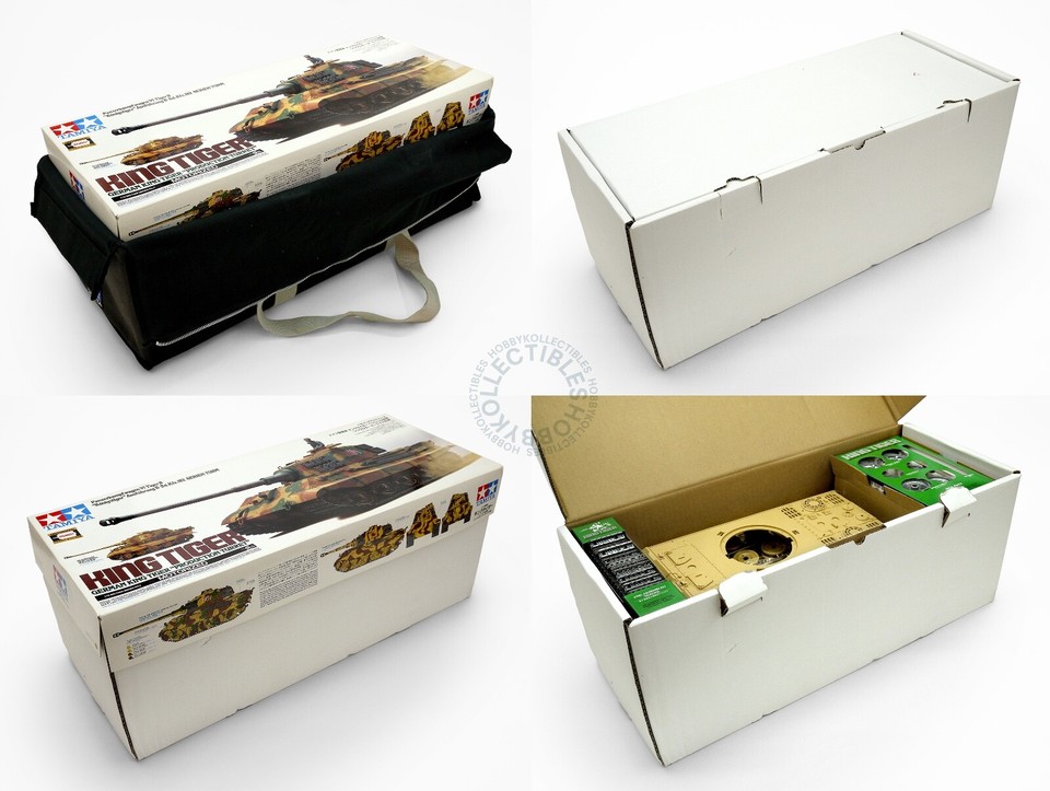 Tamiya 1/16 German King Tiger "Production Turret" Motorised Tiger II ...