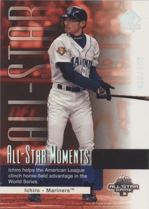 2004 SP Authentic - All-Star Moments Ichiro Suzuki #177 Gold /199 for sale online | eBay