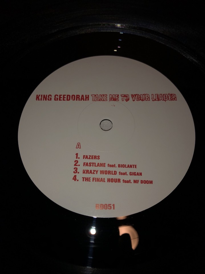 King Geedorah Take Me To Your Leader Mf Doom Vinyl Lp Big Dada Vinyl 2 ...