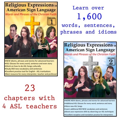 Religious Expressions in ASL - Words and Phrases of the Christian Faith ...