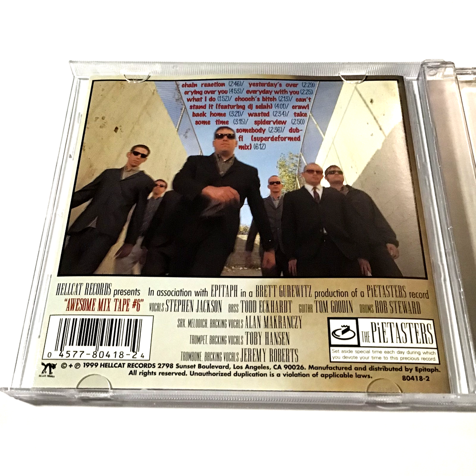 The Pietasters - Awesome Mix Tape #6 (CD, 1999) Reggae, Ska, Virgin ...