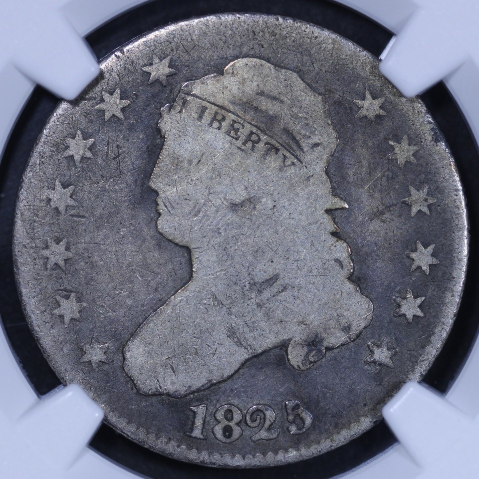 1825 Capped Bust Quarter - 25c NGC AG03 - Tough Coin! | eBay
