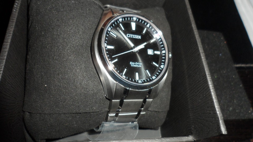 Citizen Eco-Drive Titanium Men's Quartz Watch - AW1248-80E / NEW ...