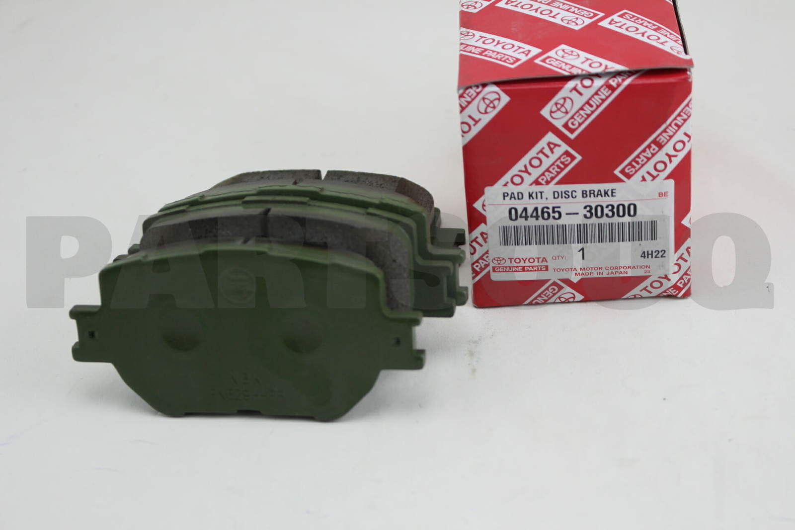 0446530300 Genuine Toyota PAD KIT, DISC BRAKE, FRONT 04465-30300 | eBay