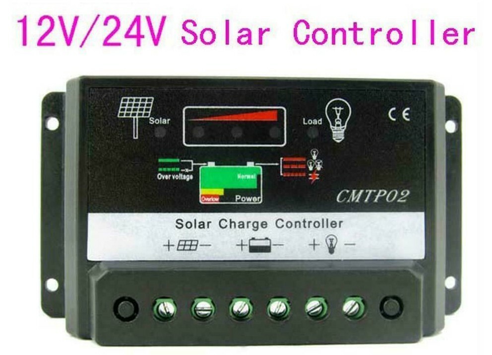 100 WATT MOTORHOME CAMPER VAN CARAVAN SOLAR PANEL FULL KIT LED ...