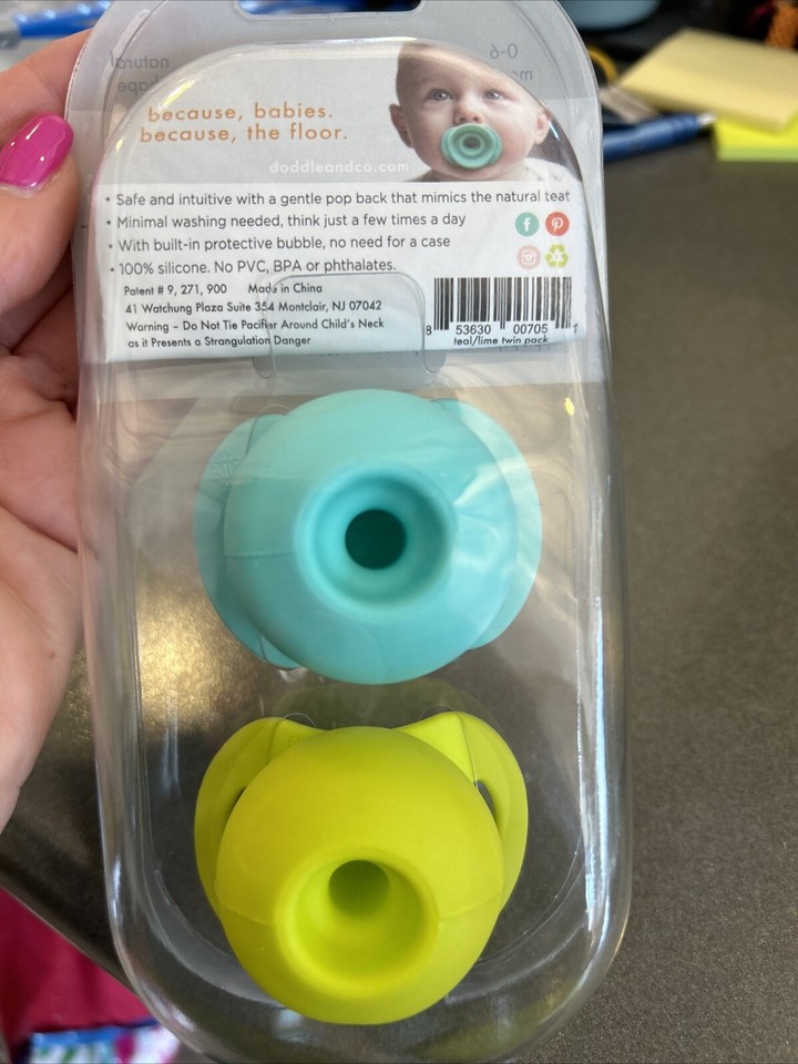 Doddle & Co. The Pop The Cleaner pacifier Set Of 2. | eBay