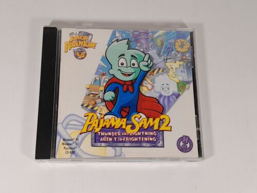 Pajama Sam 2 Thunder And Lightning Aren’t So Frightening PC CD-ROM for ...