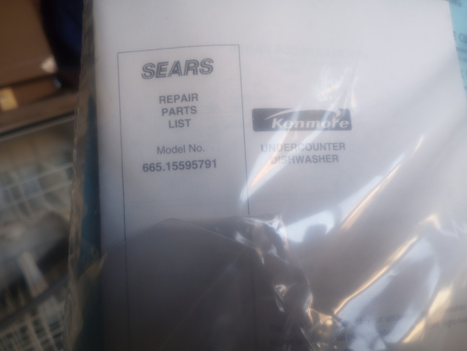 New Kenmore Ultra Quiet Model 665 Dishwasher | eBay