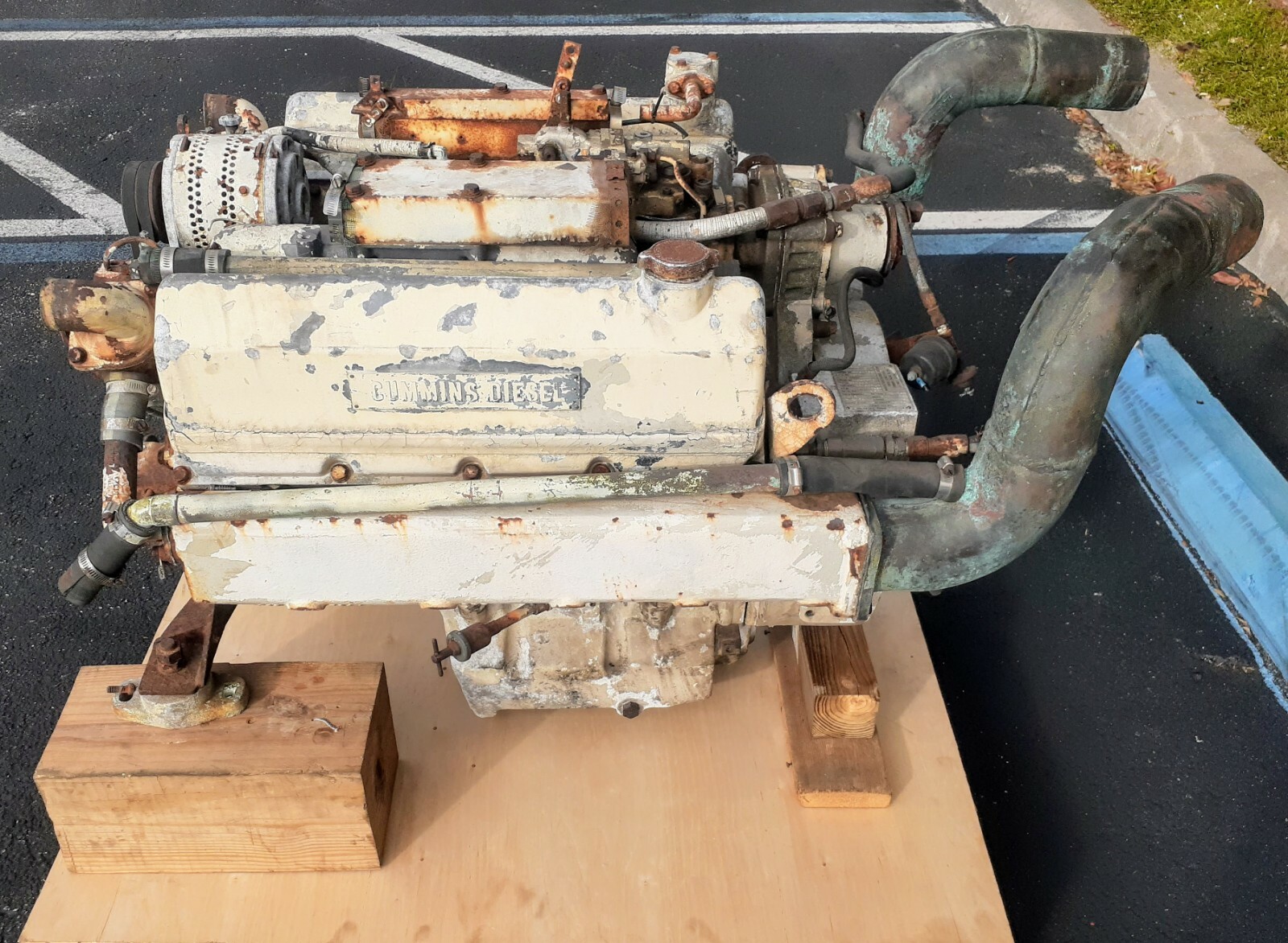 Cummins V504M, Marine Diesel Engine, 197HP | eBay