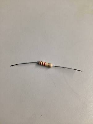 4X RESISTOR CF200S-112-J Resistor Carbon Film 1.1K Ohm (1K1) 5% 2W ...