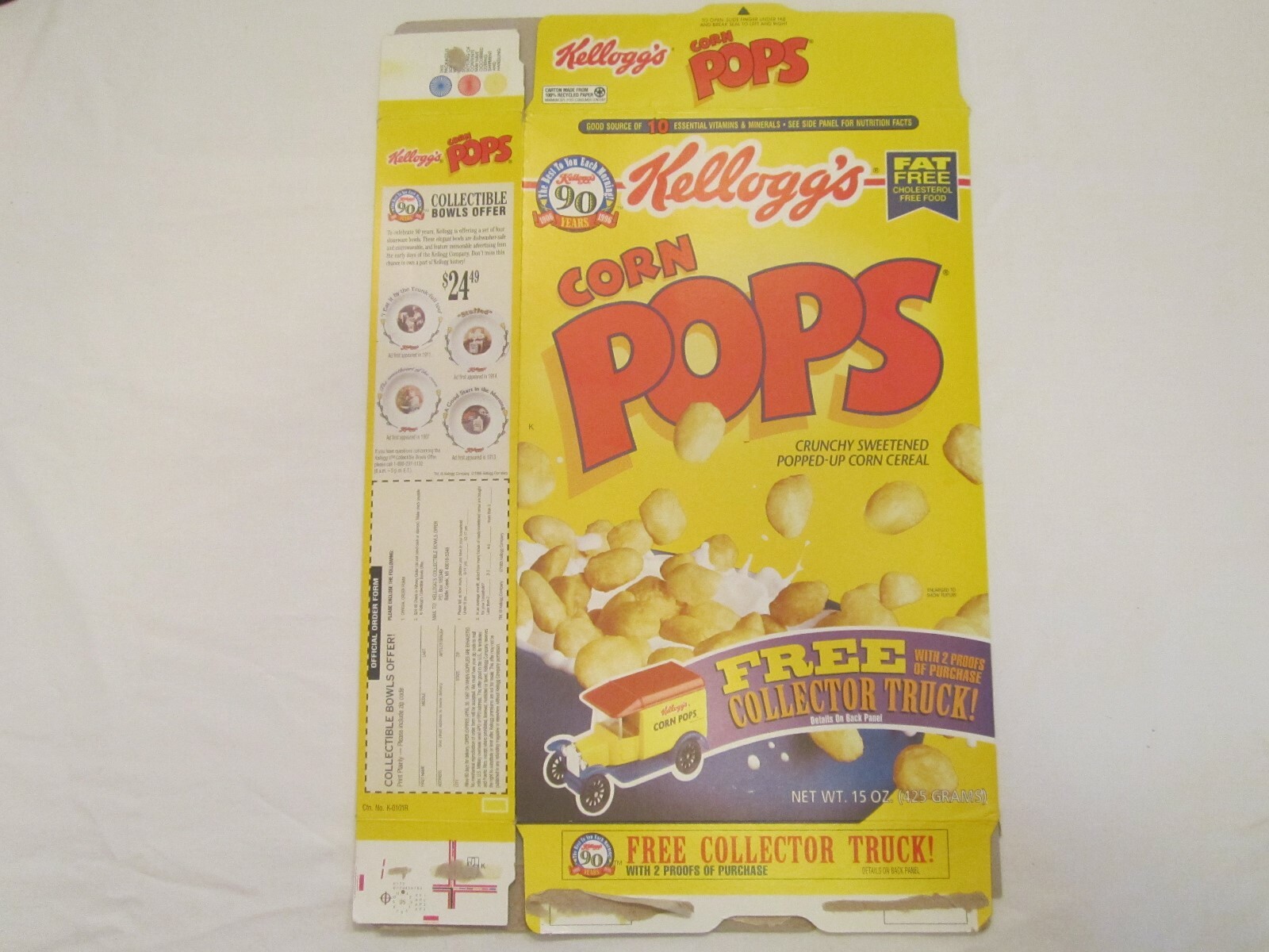 Corn Pops Cereal Bowl