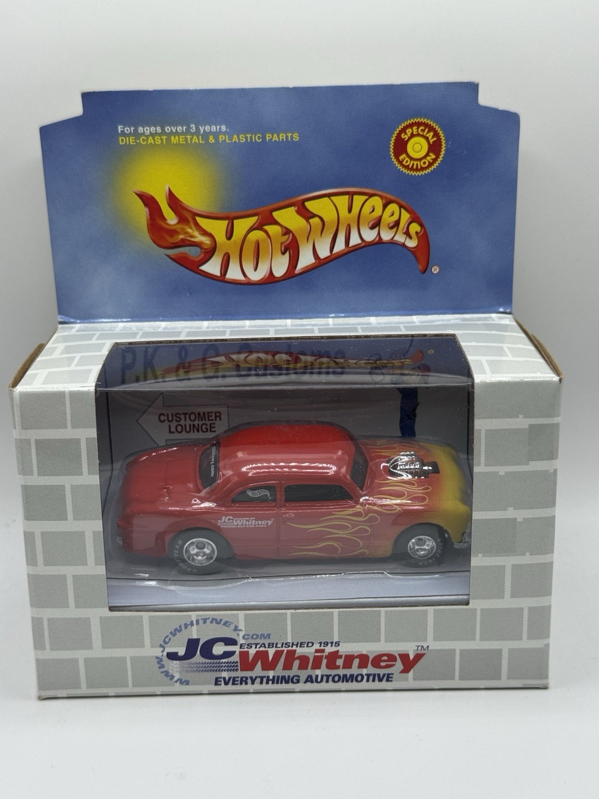 2001 Hot Wheels JC Whitney Special Edition 1949 Ford Shoe Box - 1:64 ...