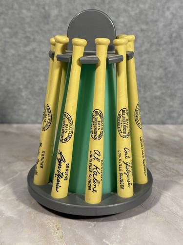 Vintage 60/70's MLB Baseball Player Louisville Slugger Mini Bat Coin ...