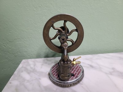 Cretors vertical popcorn steam engine scale running model look runs on ...