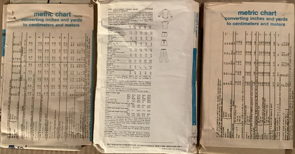 (3 PATTERNS) Simplicity #5654 Sz 14 Butterick #4757 Sz 14 Simplicity ...