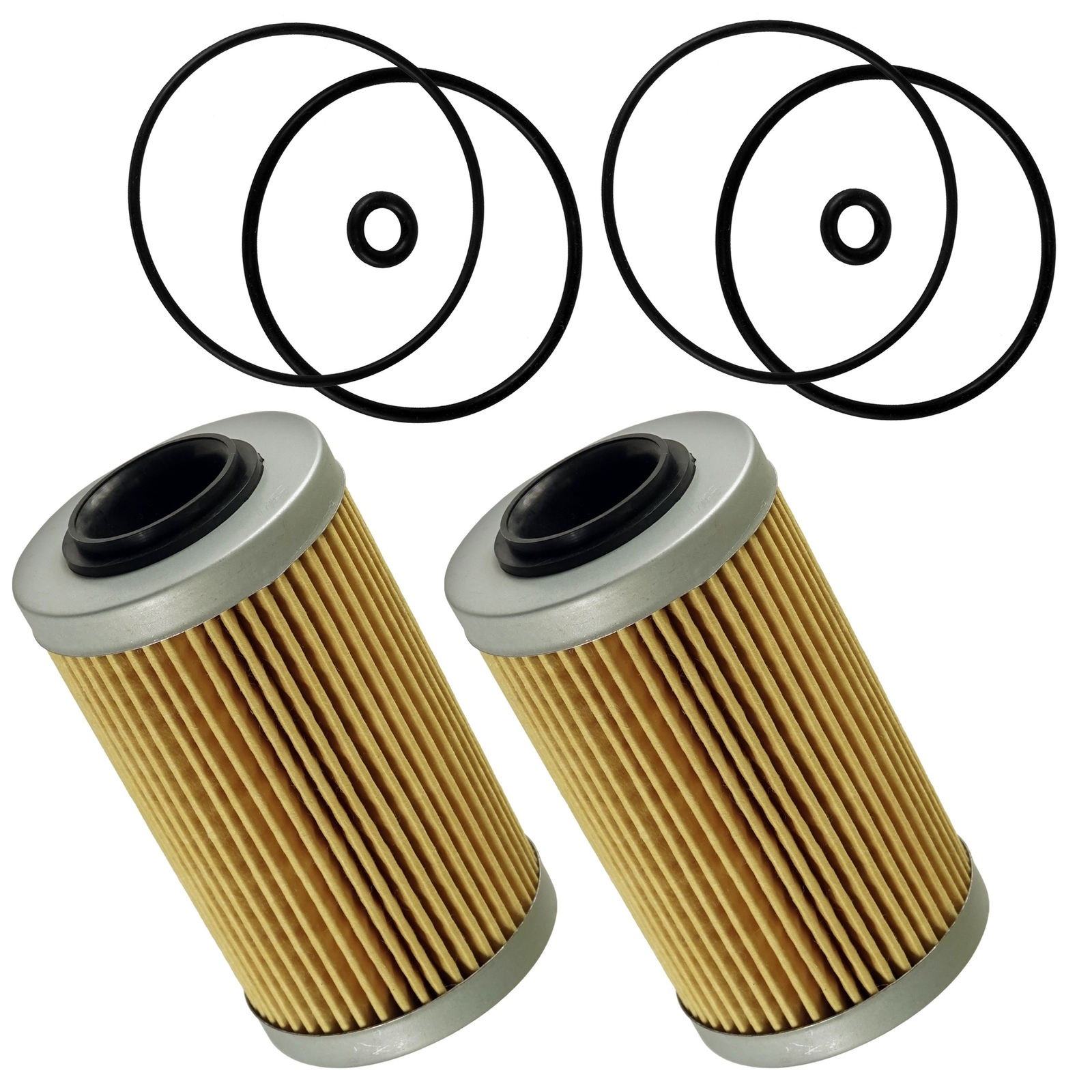 2 Oil Filter w/ O-Rings for Sea-Doo Challenger 180 210 230 2005-2012 / ...