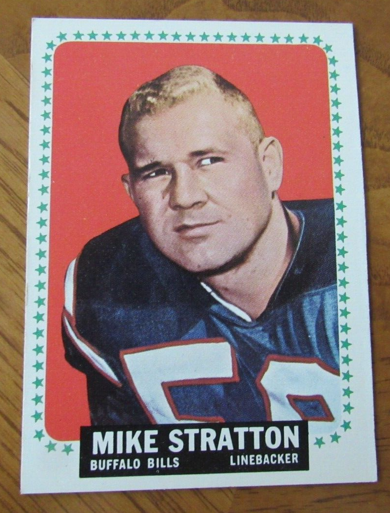 1964 Topps Football - # 39 Mike Stratton, LB, Buffalo Bills | eBay