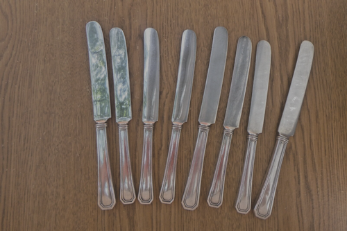 8 Antique 9.5'' Dinner Table Knives 1835 R Wallace | eBay