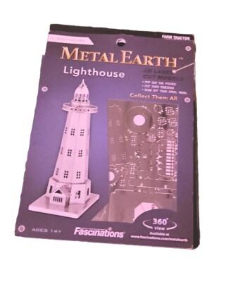 New Lighthouse Model Kit Fascinations Metal Earth 3D Laser Cut Steel | eBay