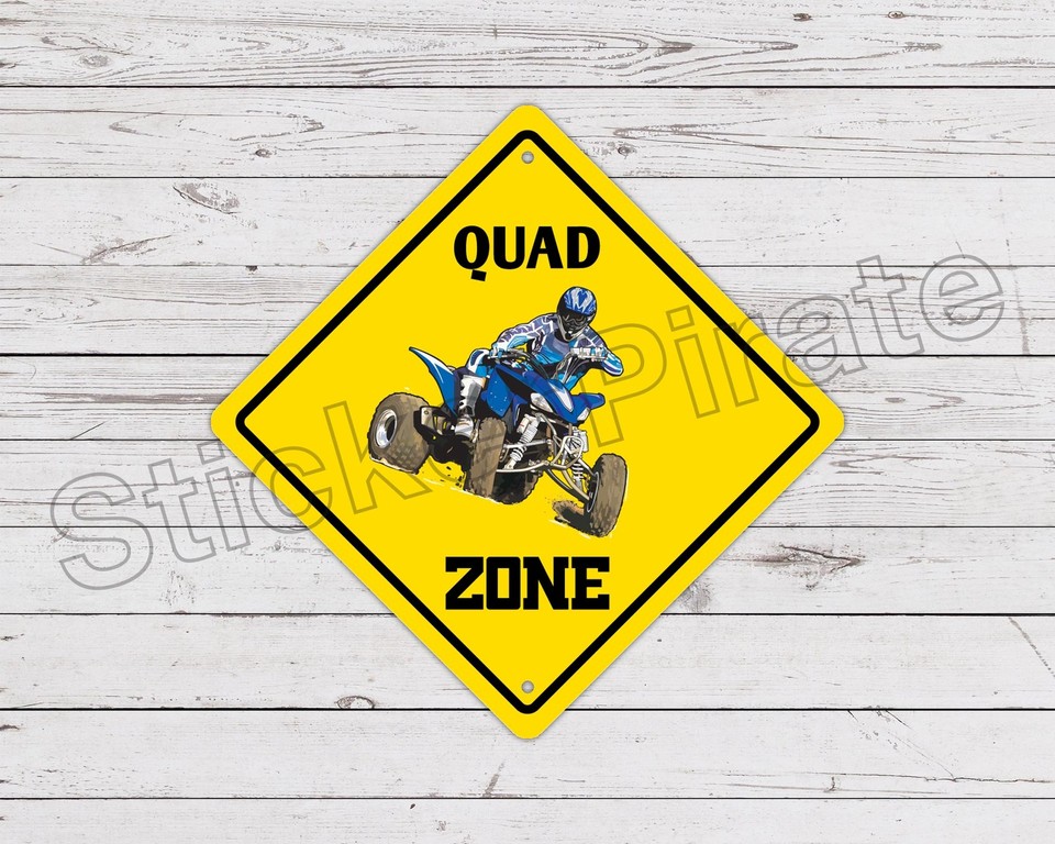 *Aluminum* Quad Zone Funny Metal Novelty Sign 12"x12" | eBay