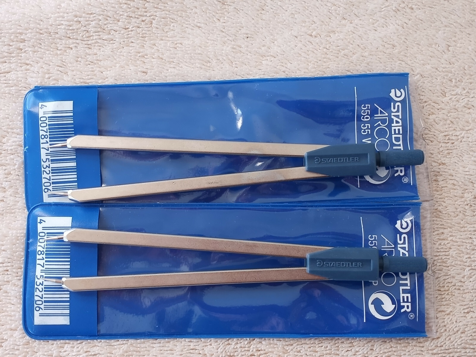 1 Pair(2) Staedtler Compass 559 55 WP Precision Metal Drafting tool* | eBay