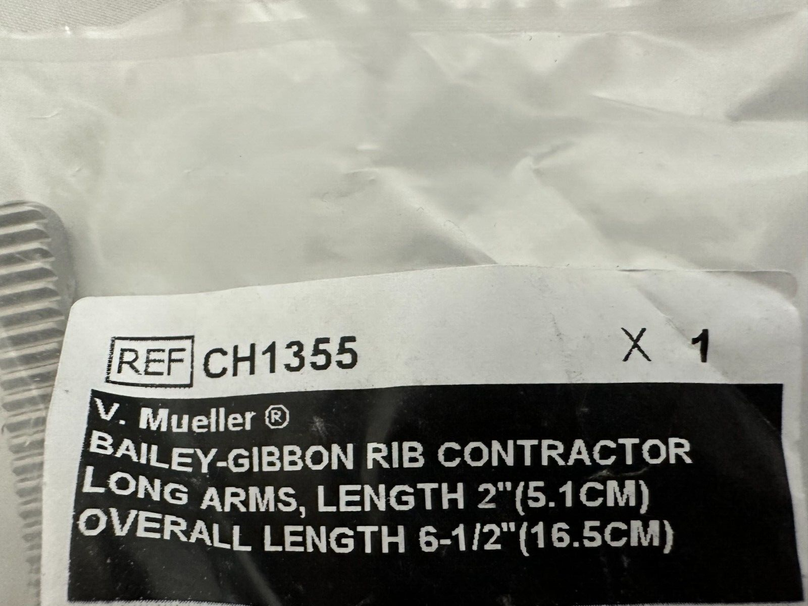 V. Mueller CH1355 Bailey-gibbon Rib Contractor for sale online | eBay