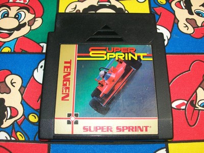 Super Sprint - Tengen (Nintendo NES) Authentic/Cleaned/Tested - Racing ...