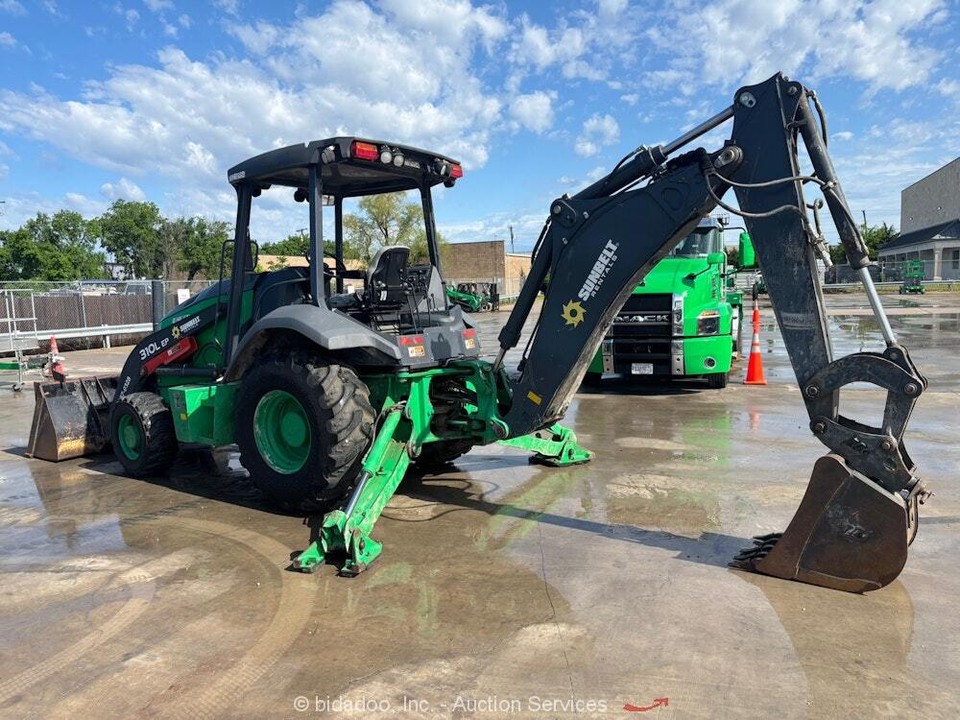 2019 John Deere 310L EP 4x4 Backhoe Wheel Loader Tractor Aux Hyd Bucket ...
