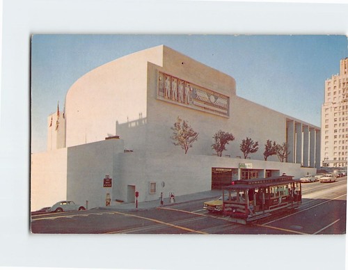 Postcard California Masonic Memorial Temple San Francisco California ...