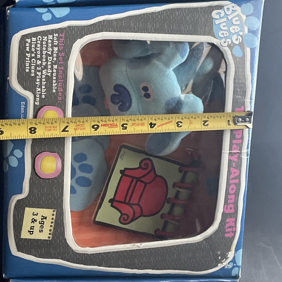1998 Blues Clues Handy Dandy Notebook Steve Thinking Chair