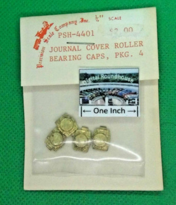 Precision Scale Co. O #4401 Journal caps, Hyatt roller bearing, pkg. 4 ...