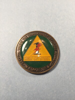US Military Challenge Coin - 1st Armor Training Brigade | eBay