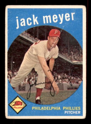 1959 Topps Baseball #269 Jack Meyer PR *e3 | eBay