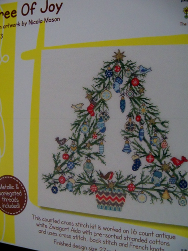 Bothy Threads Counted Cross Stitch Kit "Tree of Joy" 27cm x 28cm | eBay
