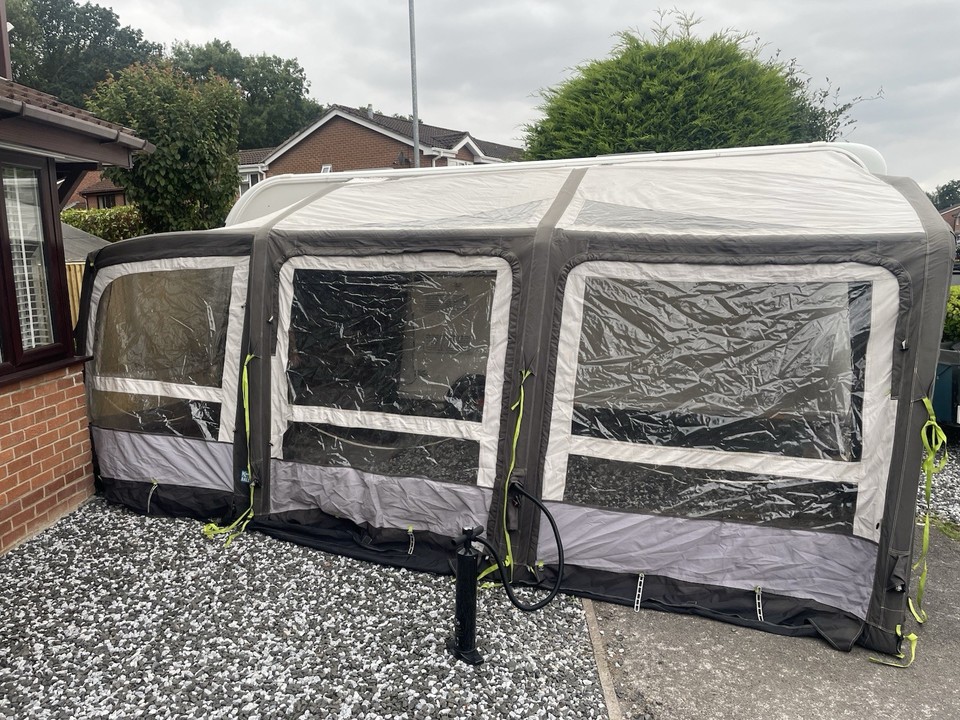 kampa rally air pro 390 plus awning | eBay UK