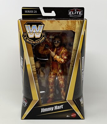 WWE Wrestling Mattel Elite Legends Series 21 Jimmy Hart Figure IN HAND ...